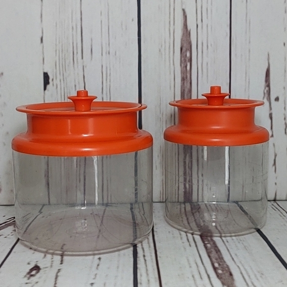 Tupperware | Kitchen | Vintage Retro 7s Tupperware Ultra Clear Acrylic ...